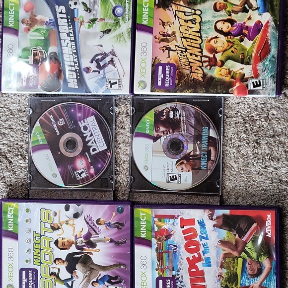 Microsoft | Video Games & Consoles | 6 Xbox 36 Kinect Games | Poshmark